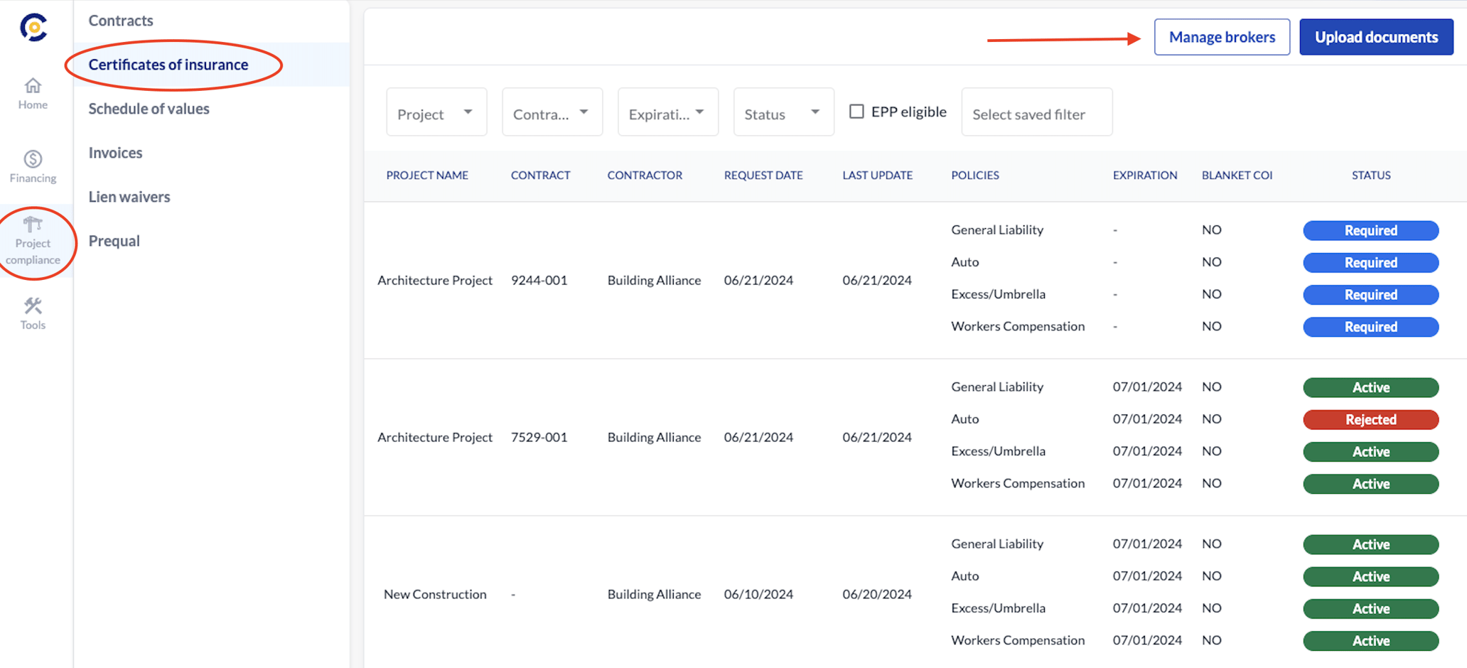 How do I add my insurance broker?