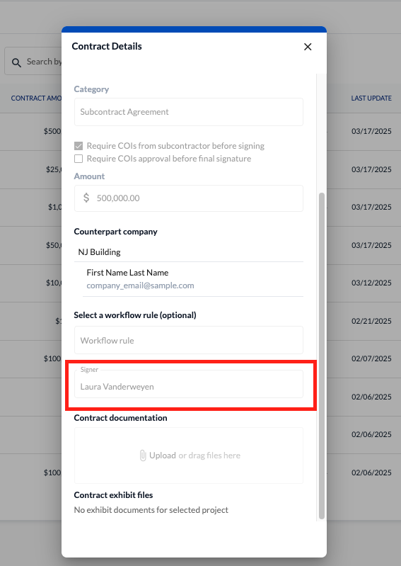 Why can't I countersign an agreement?